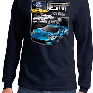 Ford GT American Horsepower Long Sleeve Tee T-shirt 22496HD1-PC61LS - Etsy