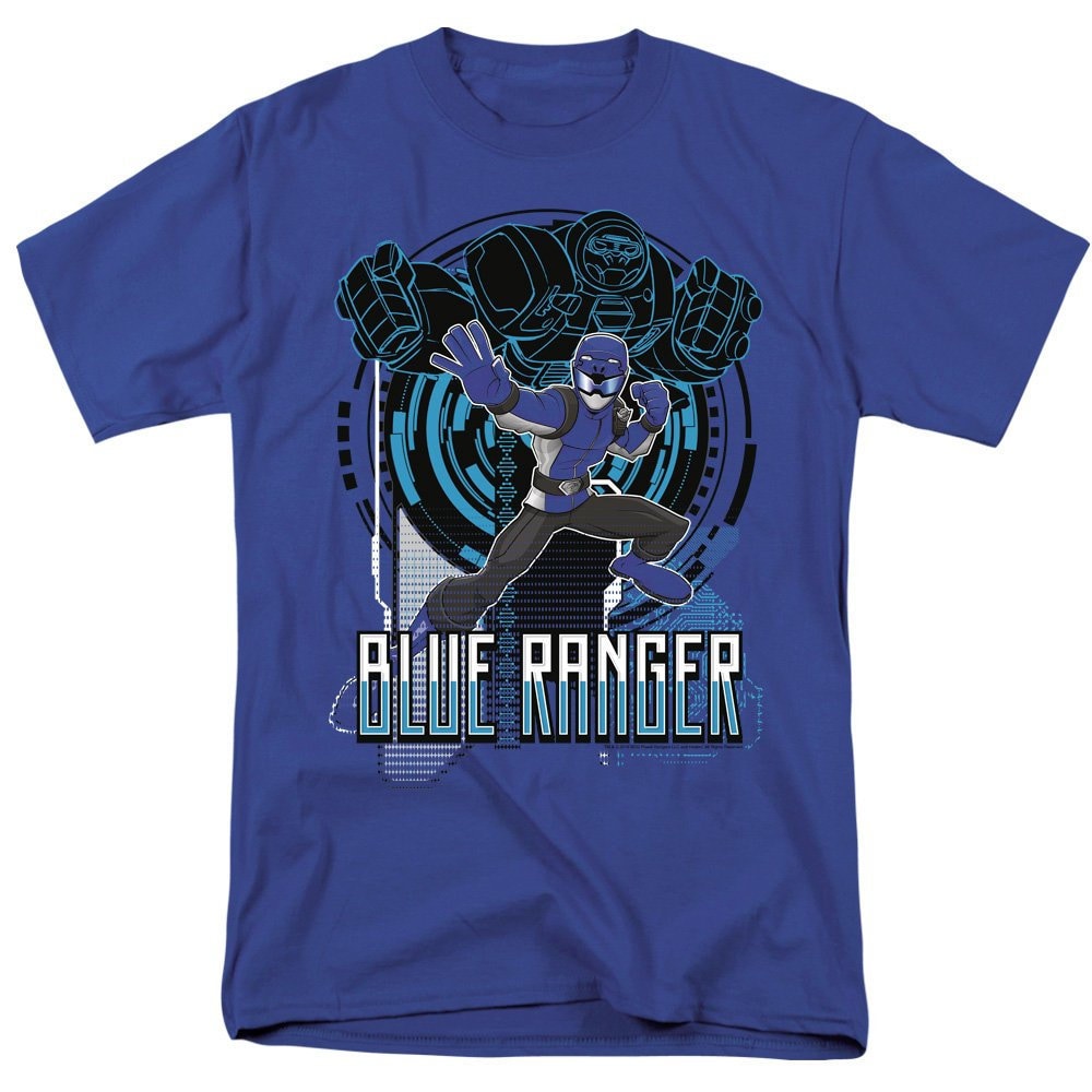 Power Rangers Blue Ranger Royal Shirts | Etsy