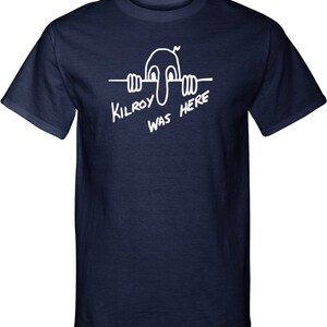 Kilroy Was Here Tall Tee T-shirt KILROY-PC61T - Etsy