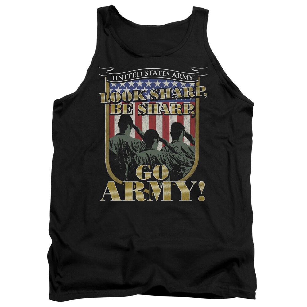 U.S. Army Look Sharp, Be Sharp Go Army Black Shirts - Etsy