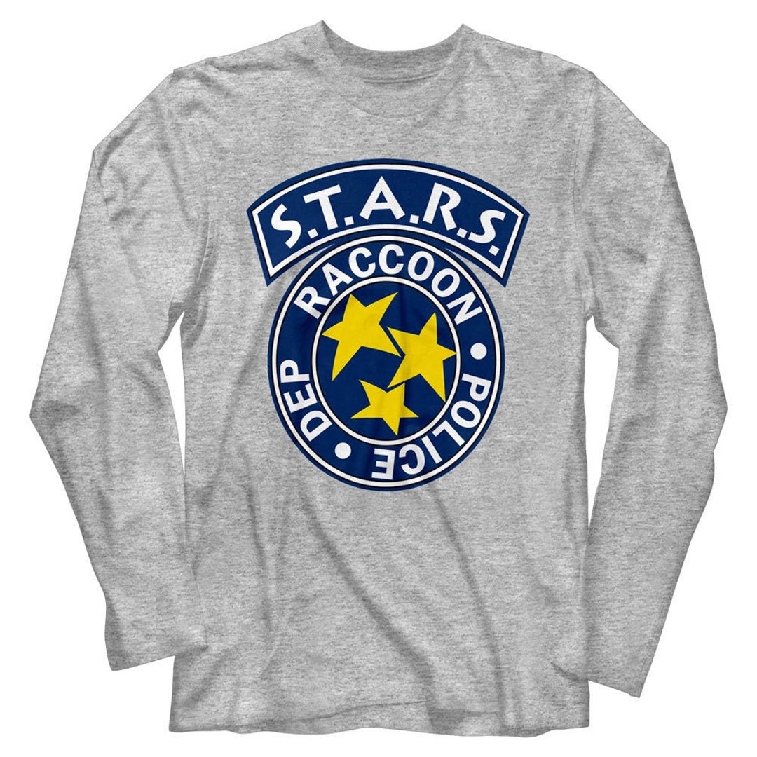 Resident Evil S.T.A.R.S Raccoon Police Department Athletic Heather ...