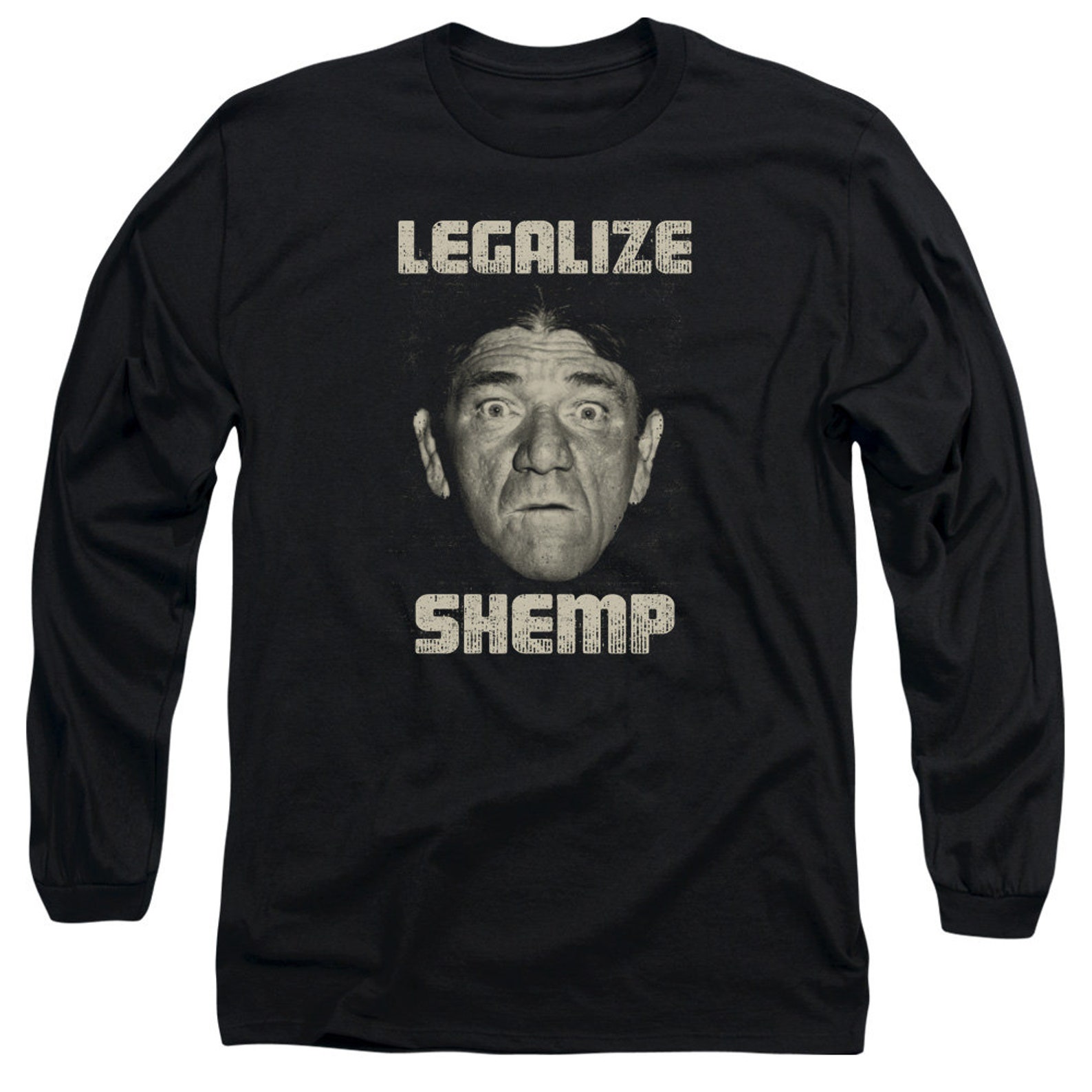 Three Stooges Legalize Shemp Black Shirts | Etsy