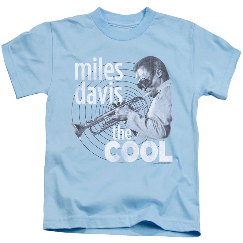 Miles Davis The Cool Light Blue Shirts | Etsy