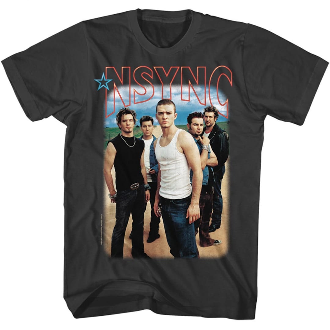 NSYNC Blue Skies Picture Charcoal Gray Shirts - Etsy