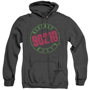 Beverly Hills 90210 Neon Logo Black Shirts - Etsy