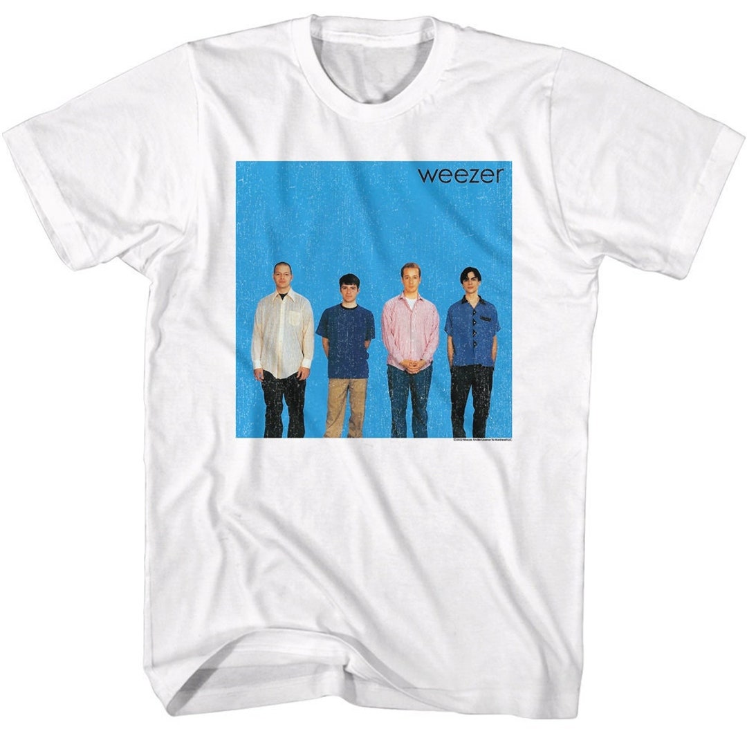 Weezer Debut Album Logo White Shirt - Etsy