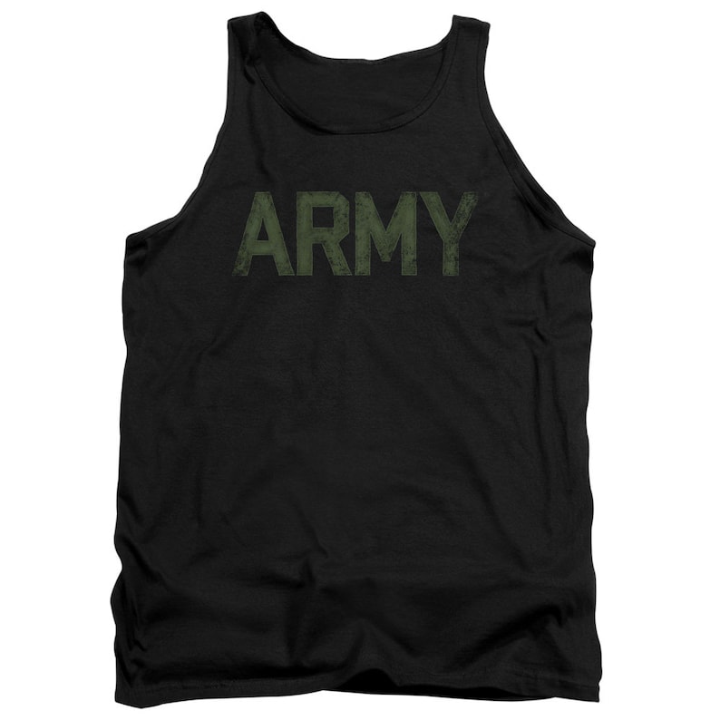 U.S. Army Distressed Logo Black Shirts - Etsy