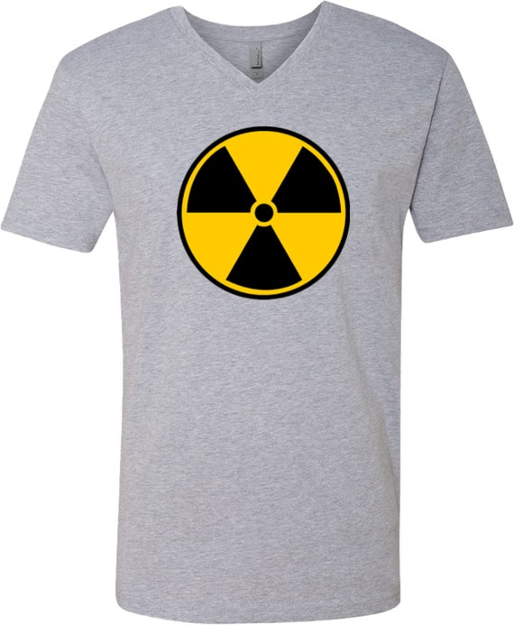 Radioactive Radiation V-neck Tee T-shirt RADIATION-N3200 | Etsy