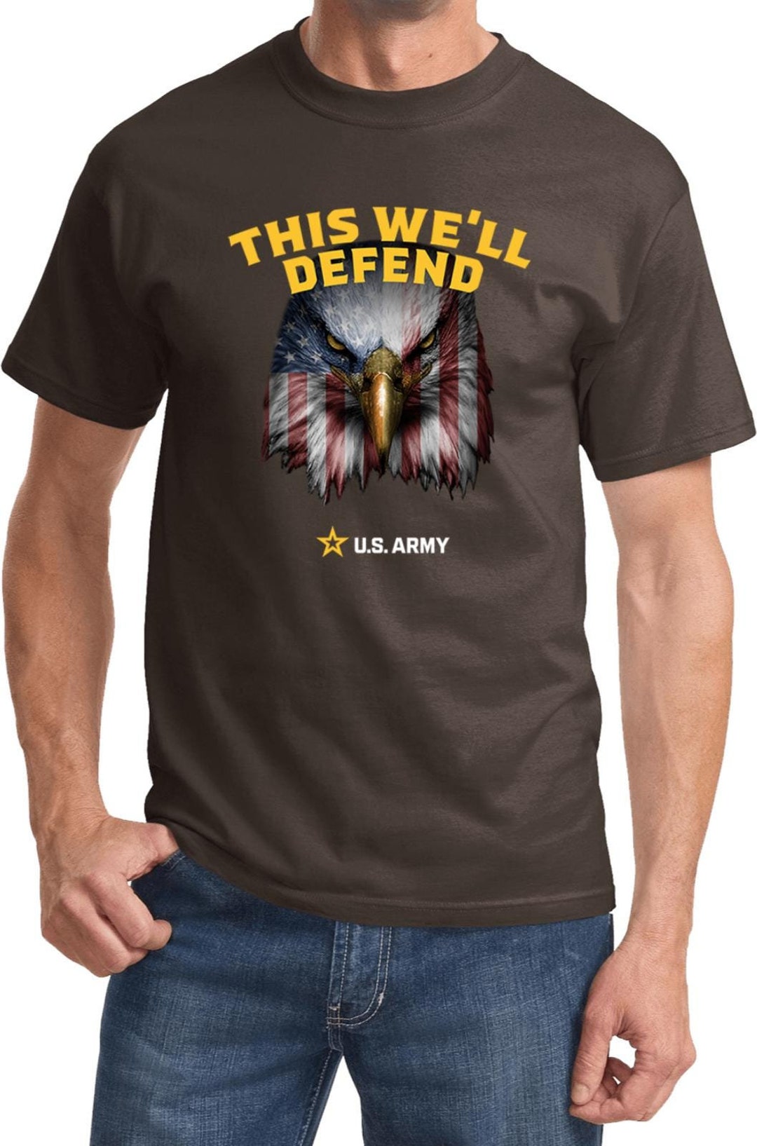 US Army This We'll Defend Eagle T-shirt 26271D1-PC61 - Etsy