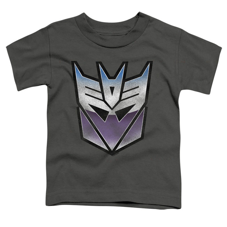 Transformers Blue and Purple Decepticon Logo Kid's - Etsy