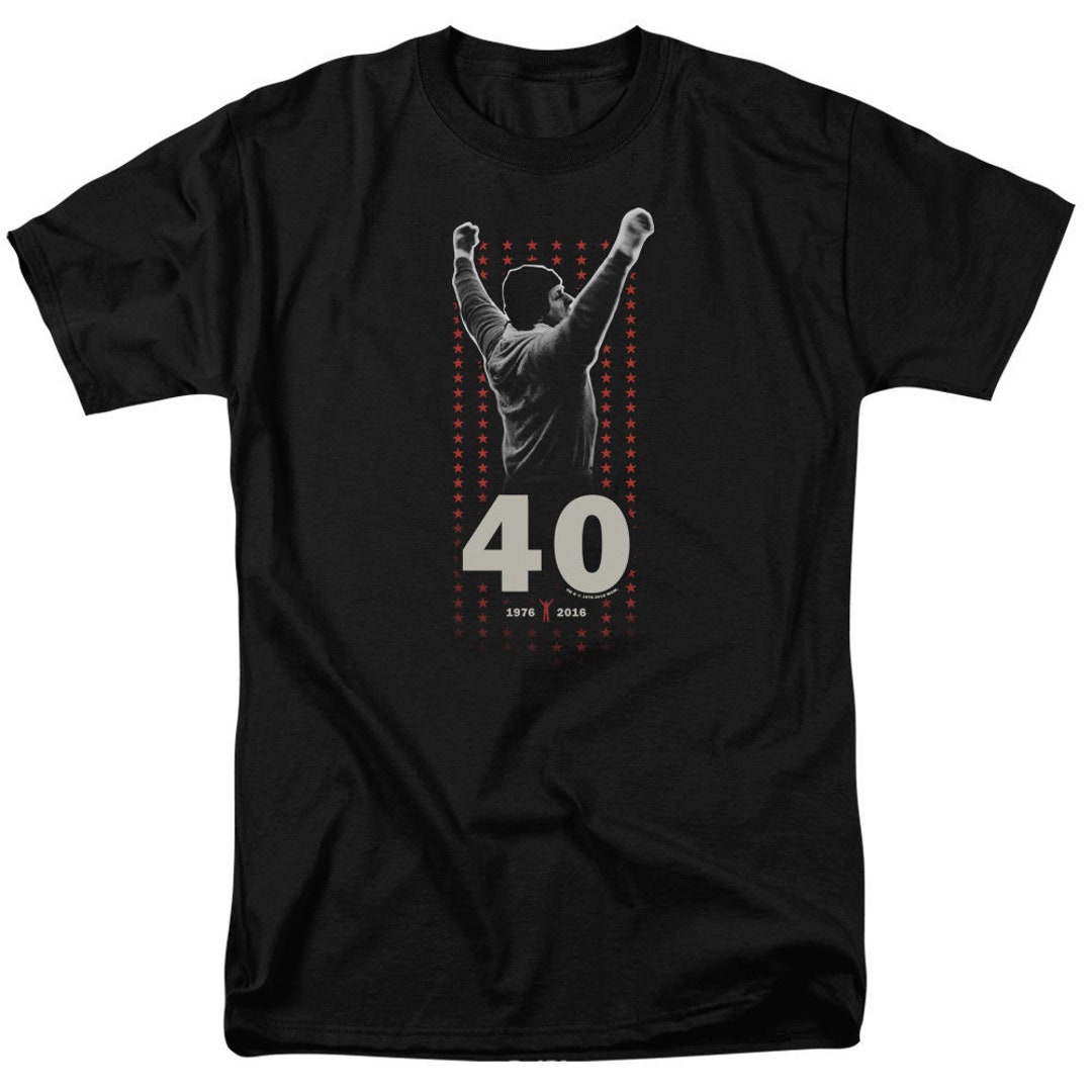 Rocky Celebrating 40 Years Black Shirts - Etsy