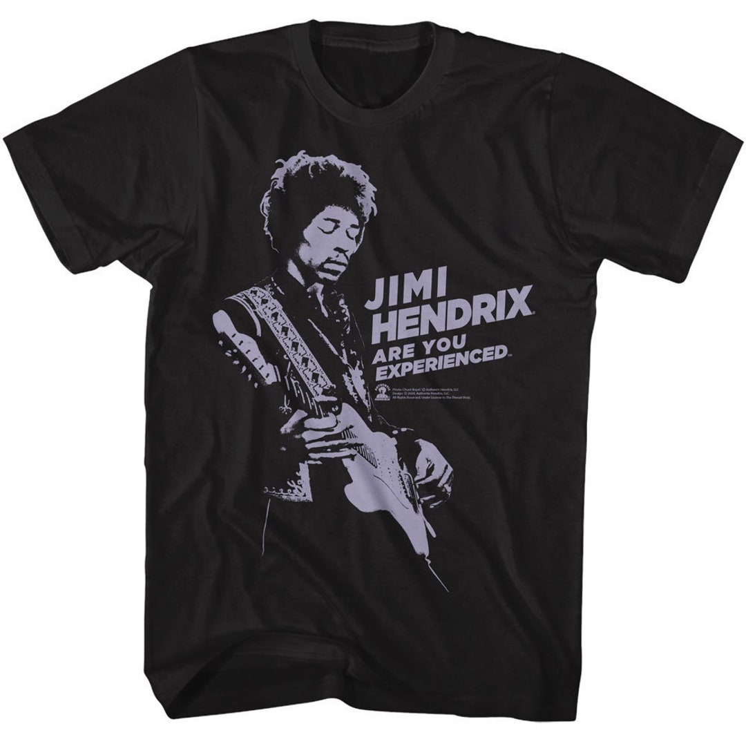 Jimi Hendrix Guitar Shadow Black Shirts - Etsy