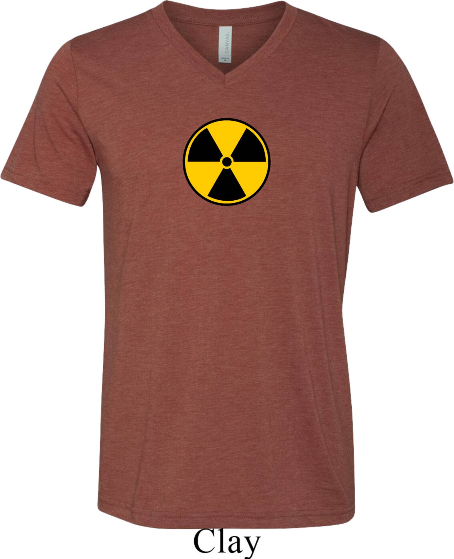 Men's Fallout Shirt Radioactive Radiation Tri Blend V-neck | Etsy