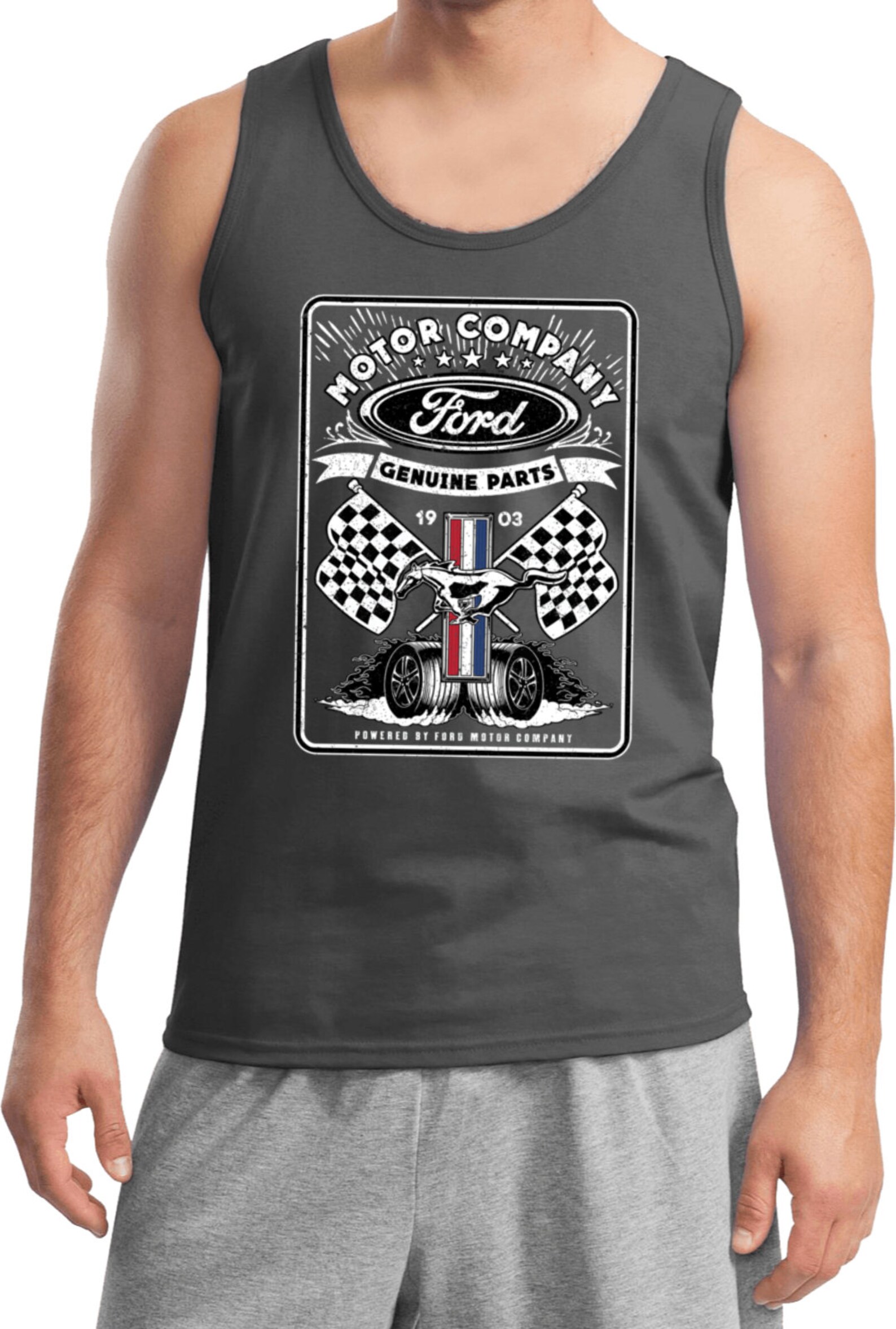 Ford Genuine Parts Racing Motor Company Men's Tank Top | Etsy