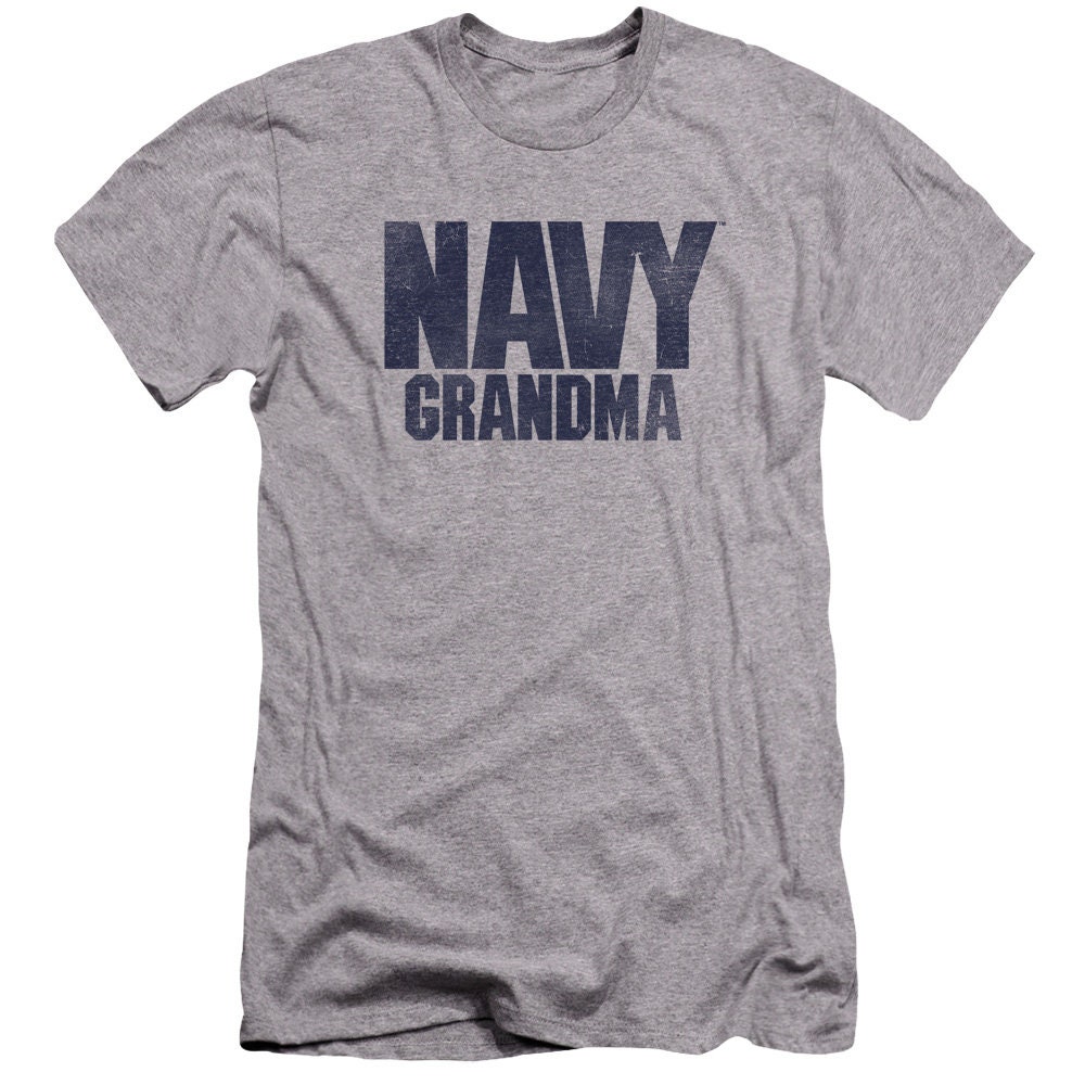U.S. Navy Grandma Athletic Heather Shirts - Etsy