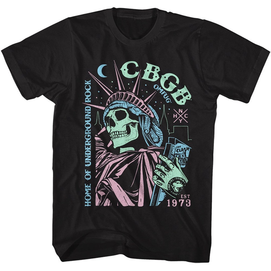 CBGB Night Life Logo Black Shirts - Etsy