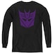 Transformers Purple Decepticon Logo Kid's Black T-shirts - Etsy