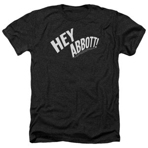 Abbott & Costello Hey Abbott Black Shirts - Etsy