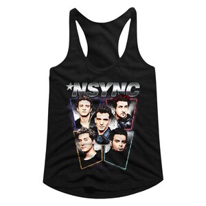 NSYNC Head Shots Black Shirts - Etsy