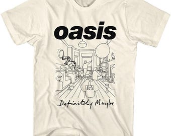 Vtg 90s Oasis T-shirt Green XL/XXL Britpop Rock Band Liam Vtg 90s Oasis T-shirt Green XL/XXL Britpop Rock Band Liam
