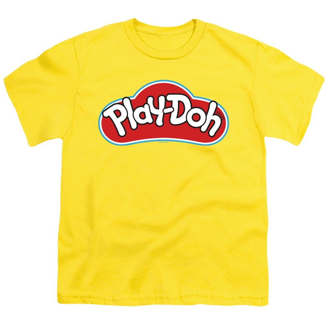 Play Doh Logo Kid's Yellow T-shirts - Etsy