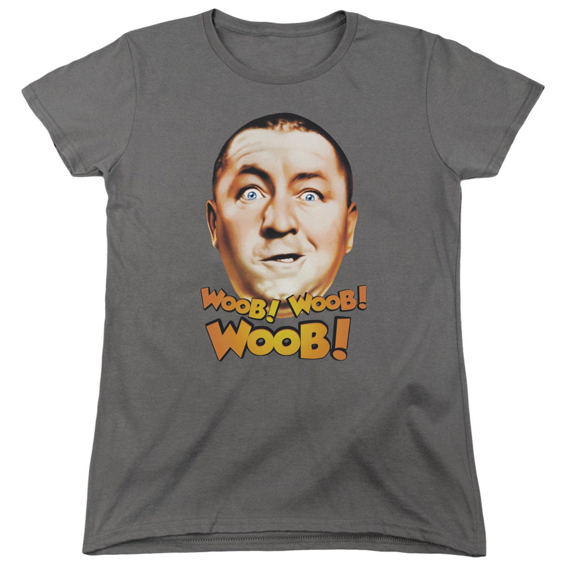 Three Stooges Woob Woob Woob Juniors and Women Charcoal - Etsy