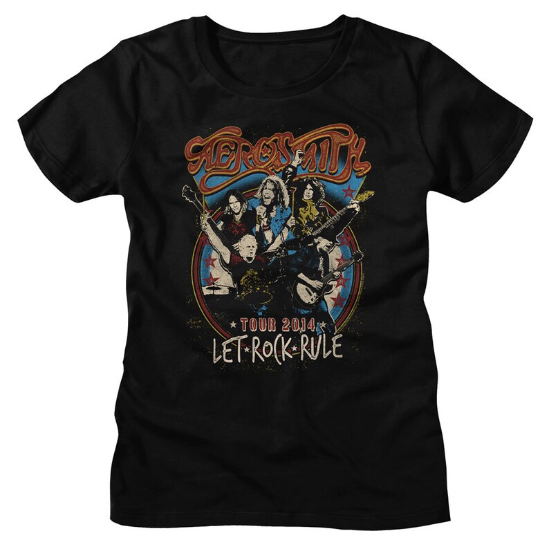 Aerosmith Tour 2014 Let Rock Rule Shirts - Etsy