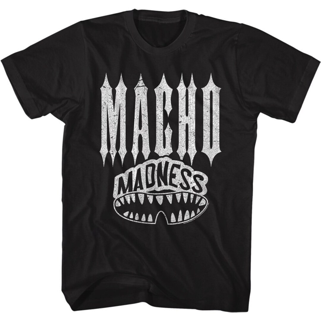 Macho Man Macho Madness Black Shirts - Etsy