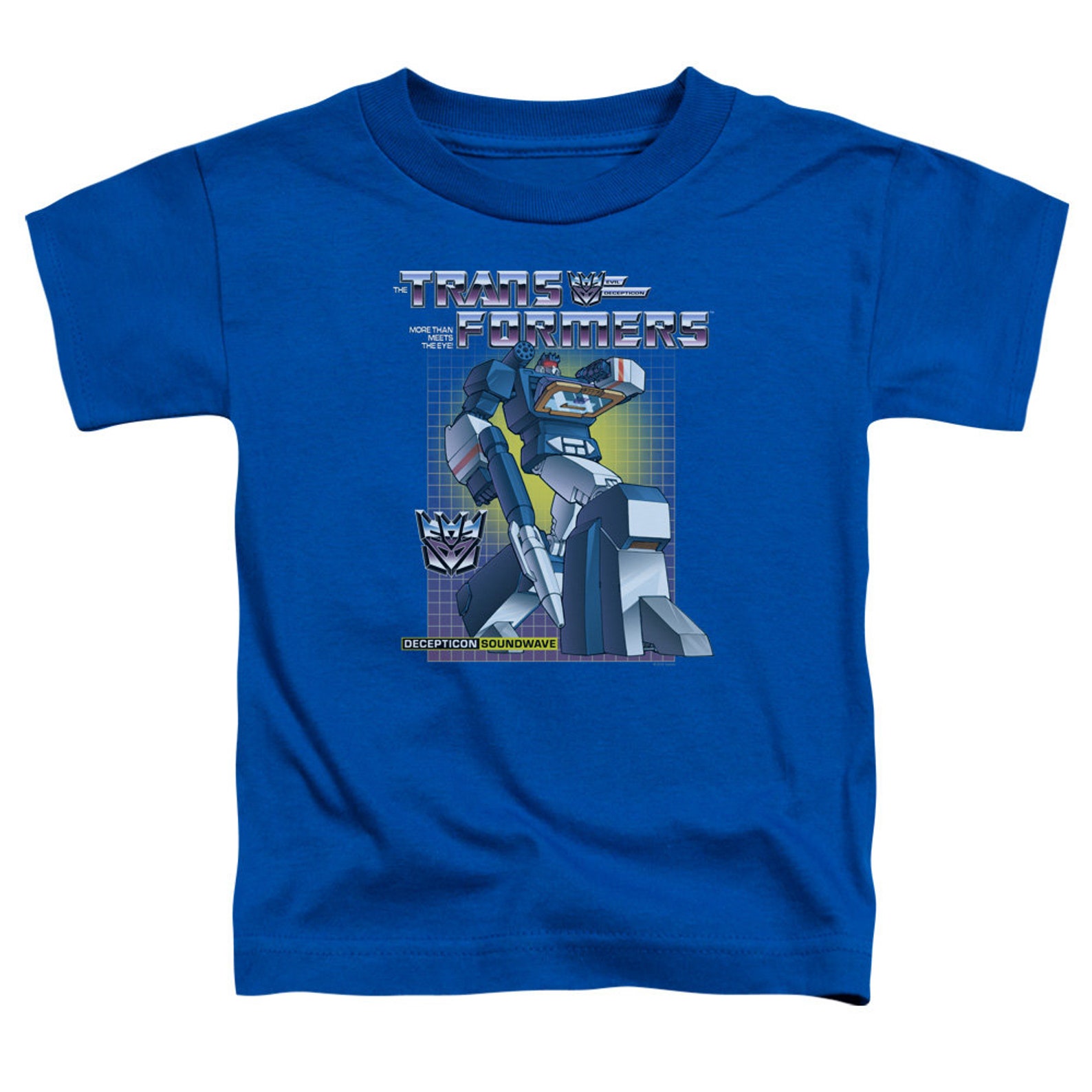 Transformers Soundwave Kid's Royal T-shirts - Etsy