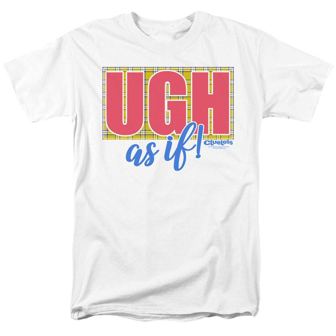 Clueless Ugh as If White Shirts - Etsy