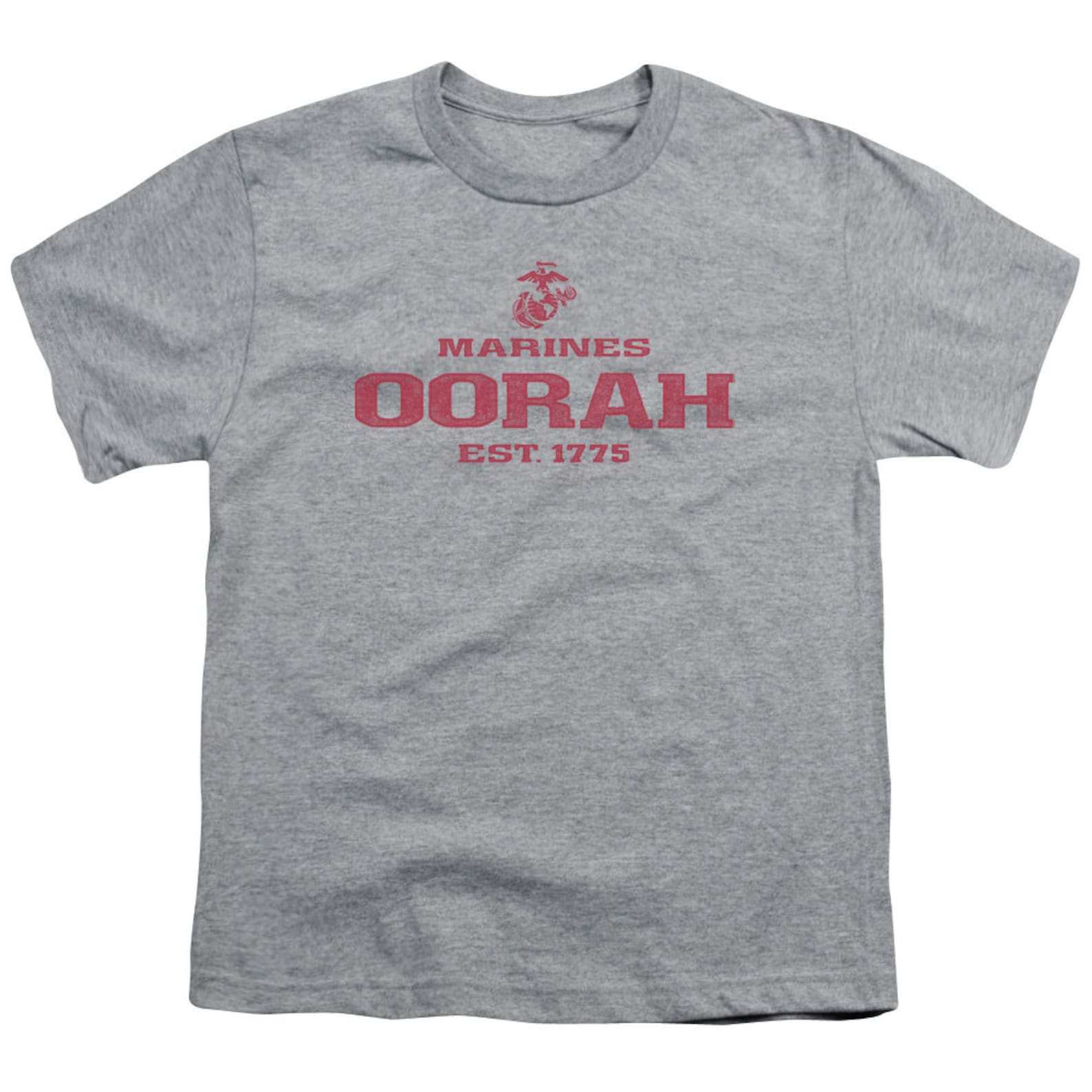 U.S. Marine Corps Oorah Athletic Heather Shirts - Etsy