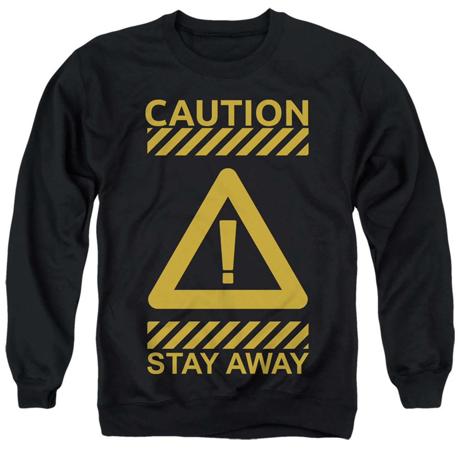 Caution Stay Away Black Shirts - Etsy