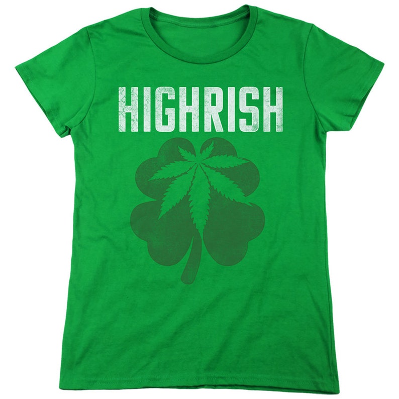 St Patrick's Day Highrish Kelly Green Shirts | Etsy
