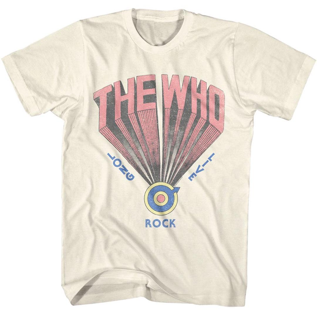 The Who Long Live Rock Natural Shirt - Etsy