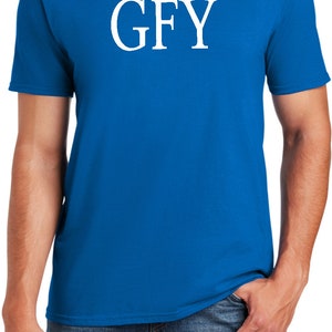 GFY Adult Soft Style T-shirt GFY-64000 - Etsy