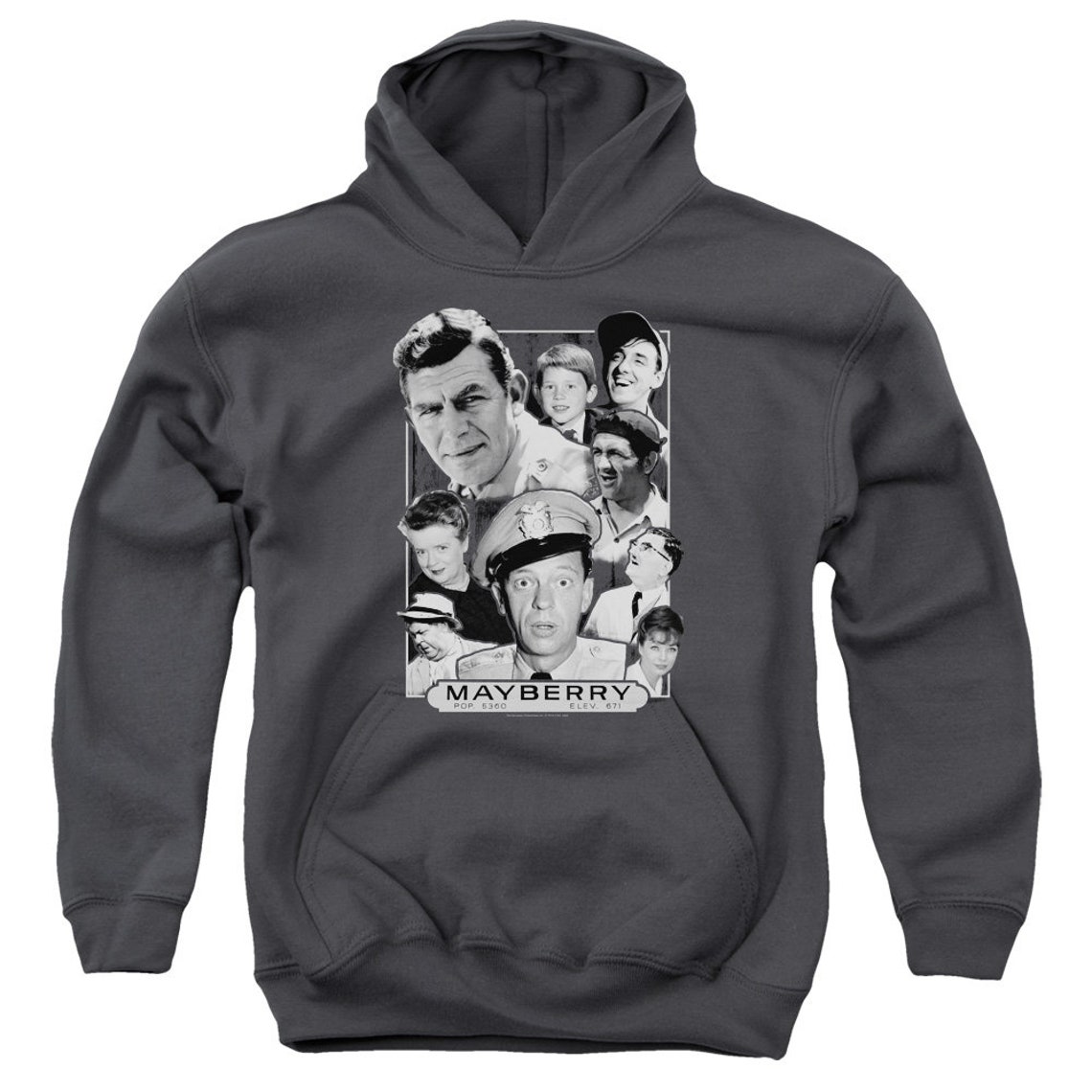 Andy Griffith Show Mayberry Kid's Charcoal T-shirts - Etsy