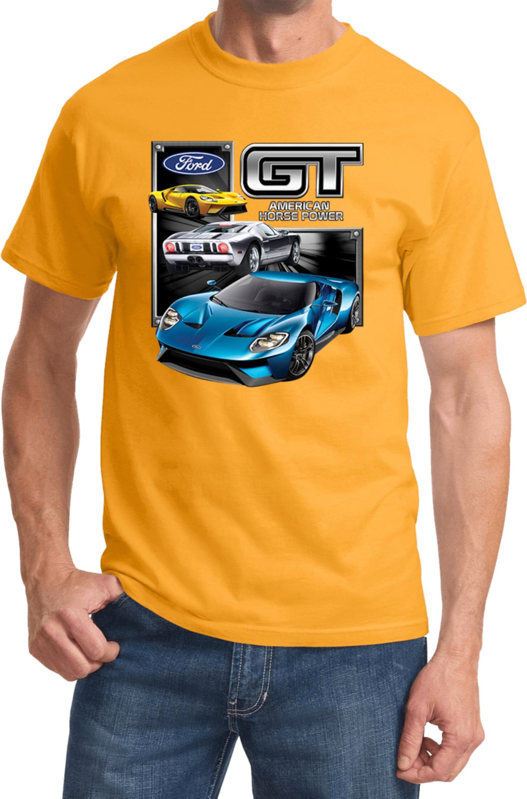 Ford GT American Horsepower T-shirt 22496HD1-PC61 - Etsy