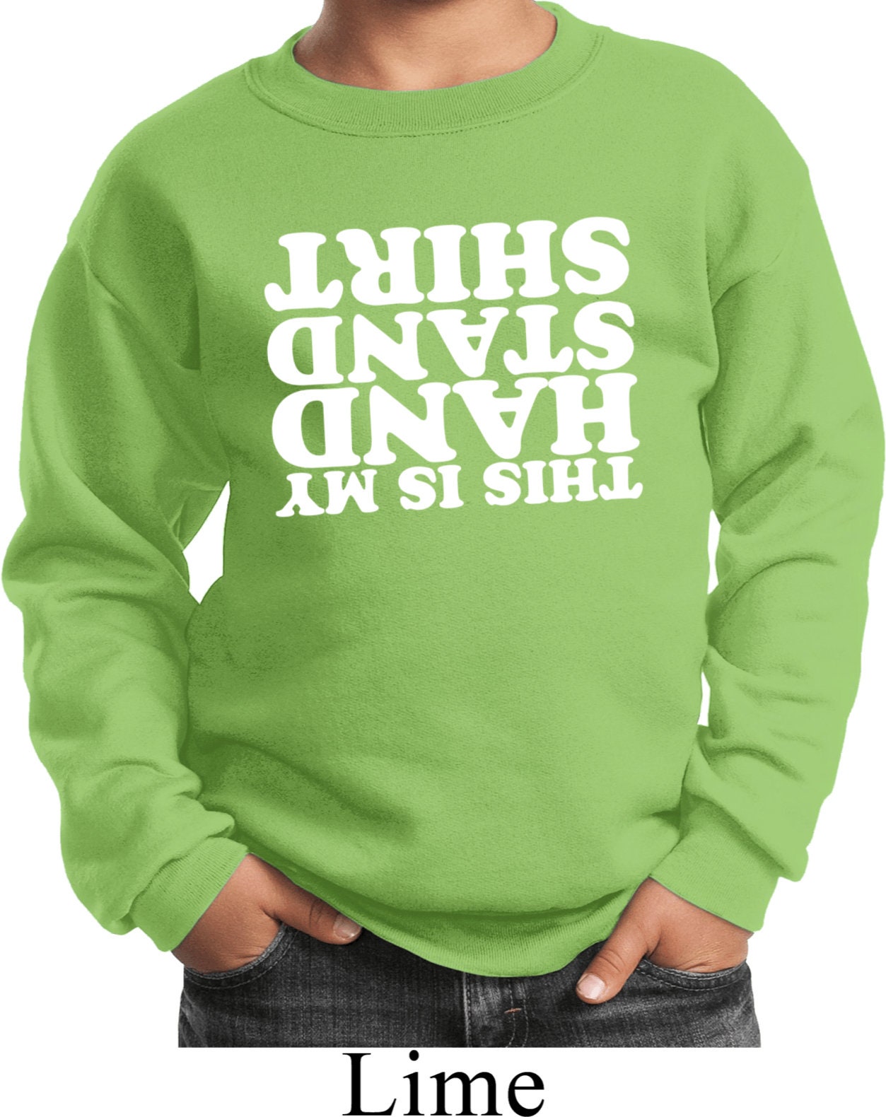 This is My Handstand Shirt Kid's Gymnastics Sweat Shirt - Etsy