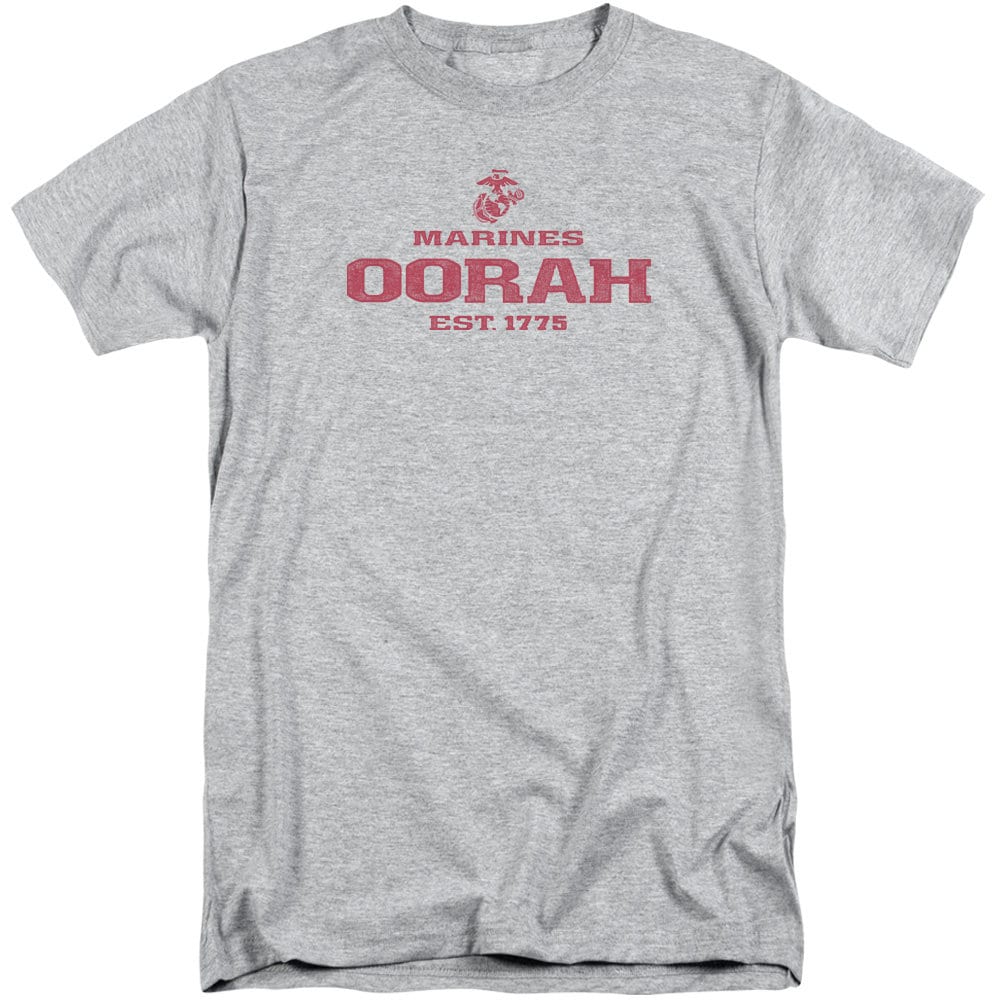 U.S. Marine Corps Oorah Athletic Heather Shirts - Etsy