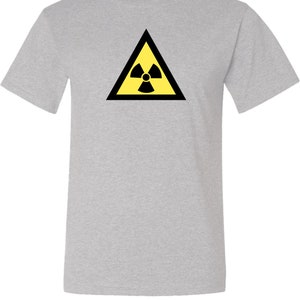 Radioactive Triangle Tall Tee T-shirt TRIANGLE-PC61T - Etsy