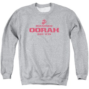 U.S. Marine Corps Oorah Athletic Heather Shirts - Etsy