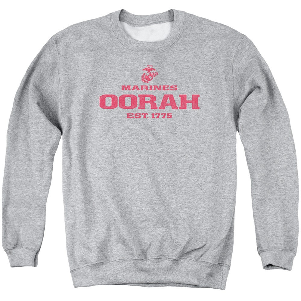U.S. Marine Corps Oorah Athletic Heather Shirts - Etsy