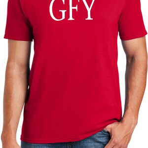 GFY Adult Soft Style T-shirt GFY-64000 - Etsy
