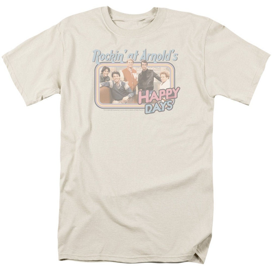 Happy Days Rockin at Arnold's Cream Shirts - Etsy