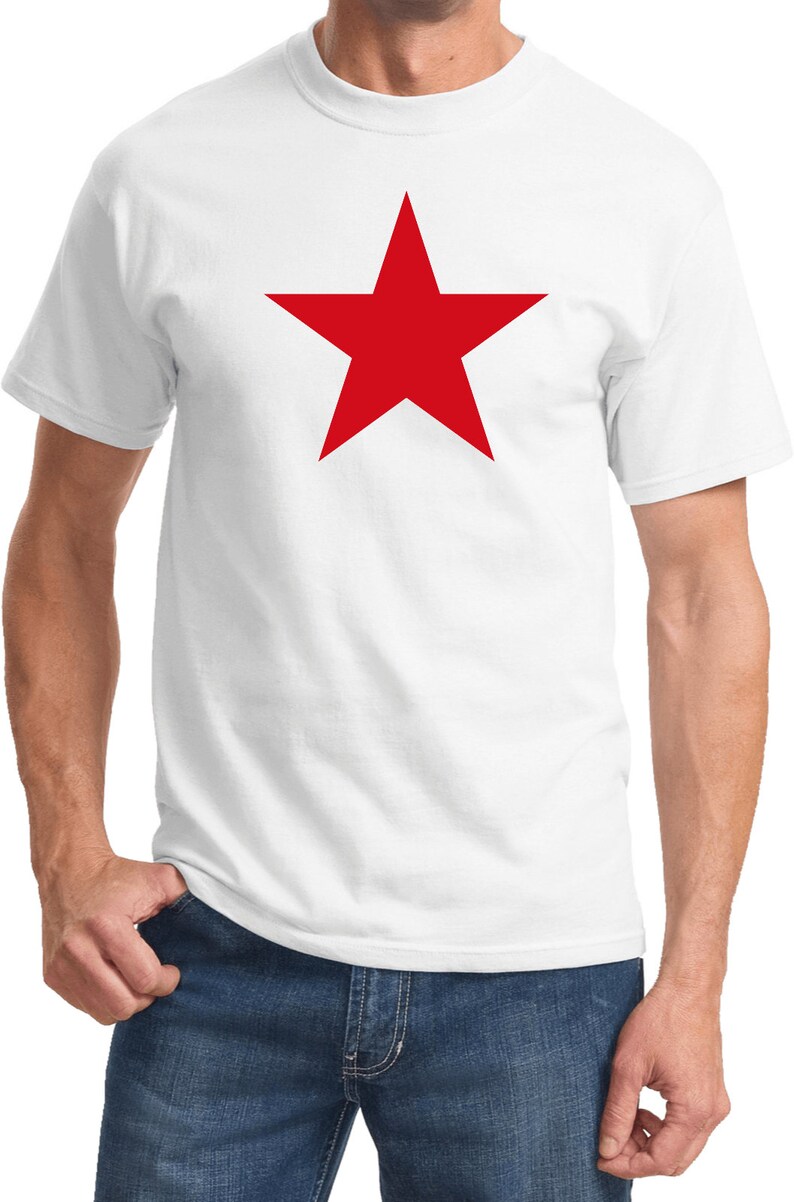 Soviet Union Red Star Adult Unisex Tee T-shirt REDSTAR-PC61 | Etsy