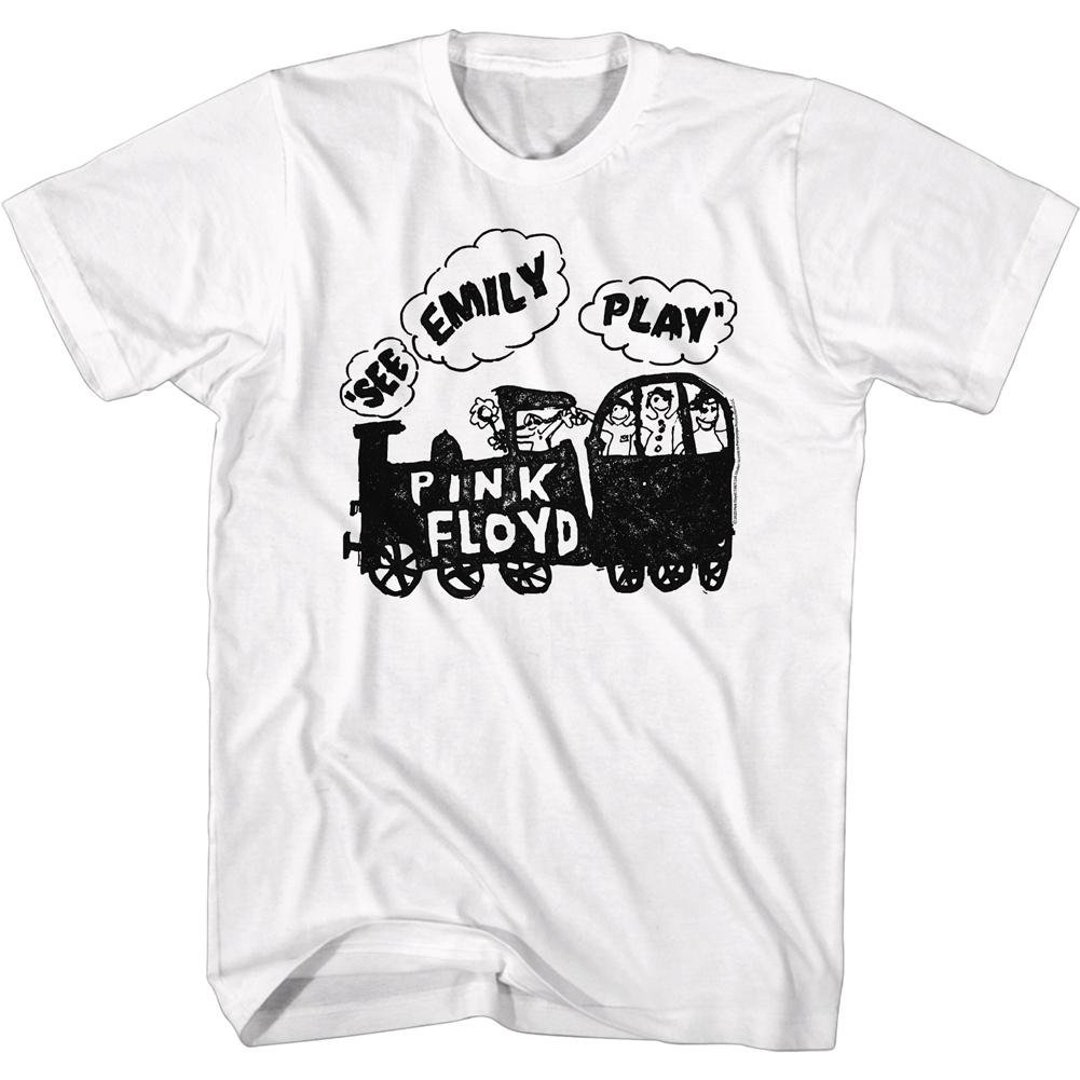 Pink Floyd See Emily Play Drawing White Shirt - Etsy
