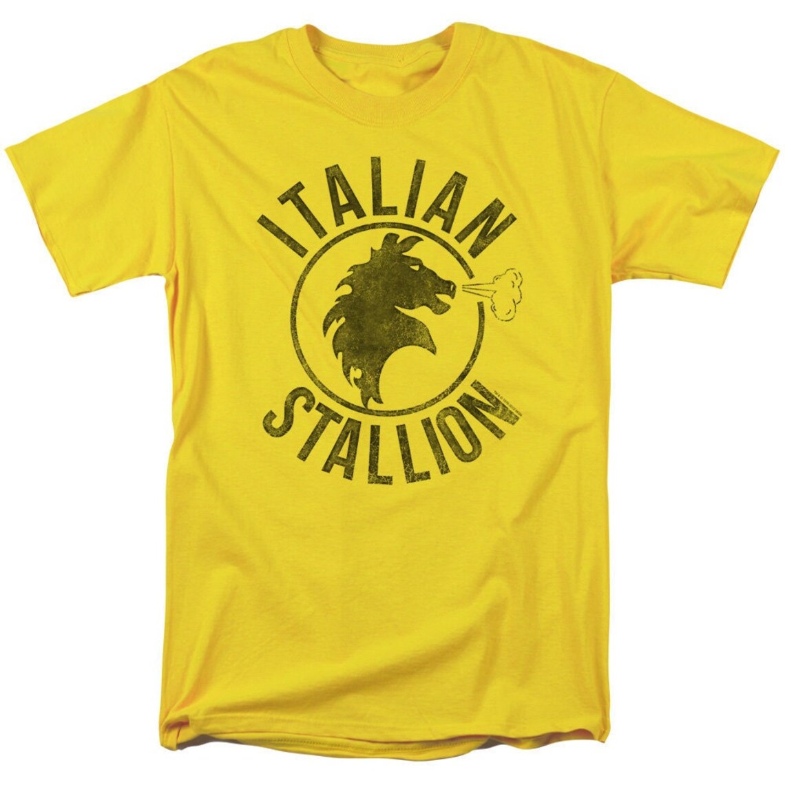Rocky Italian Stallion Horse Yellow Shirts - Etsy