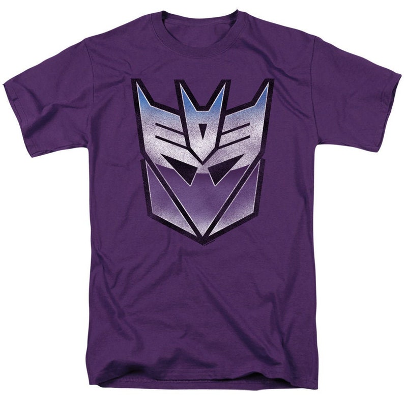 Transformers Blue and Purple Decepticon Purple Shirt - Etsy