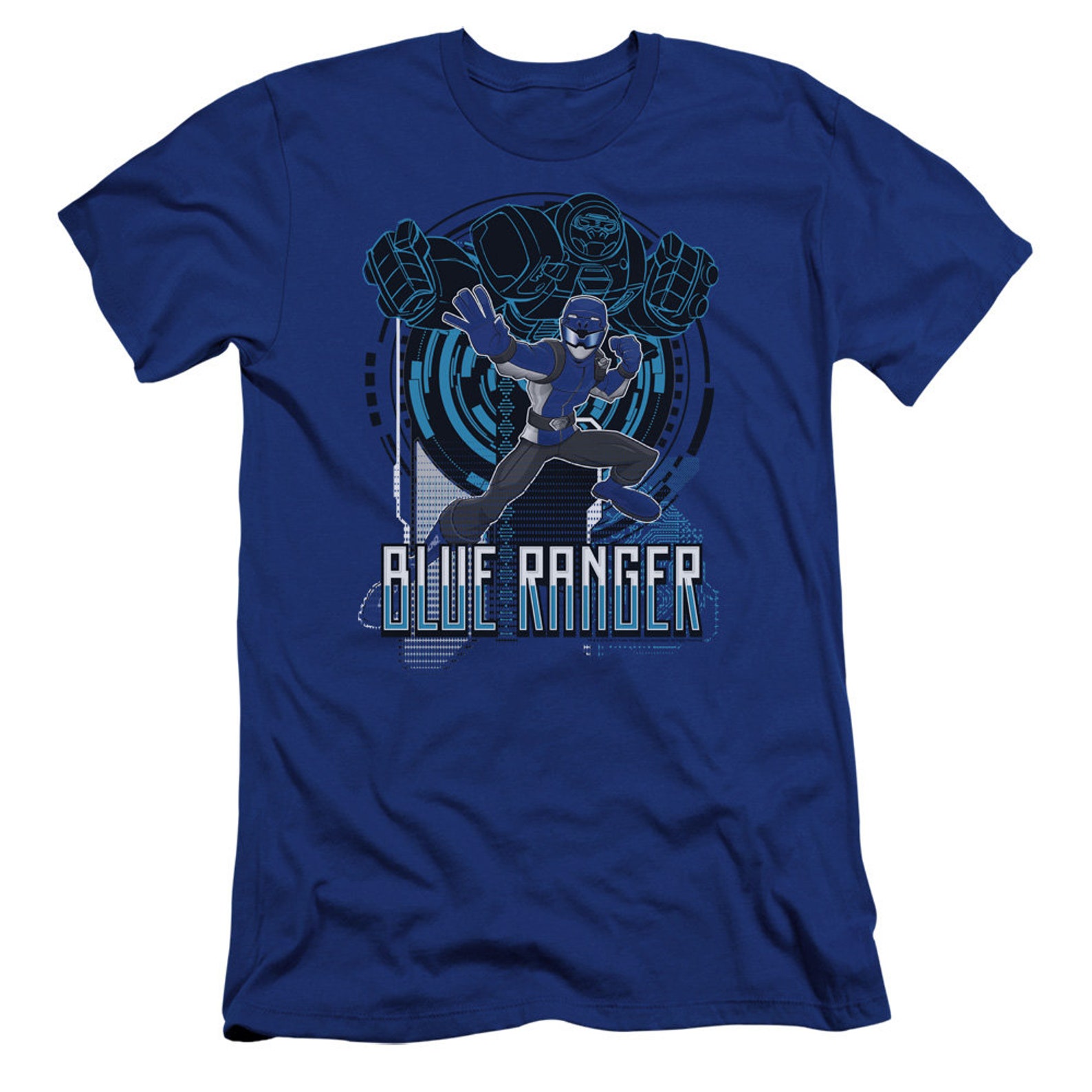 Power Rangers Blue Ranger Royal Shirts - Etsy