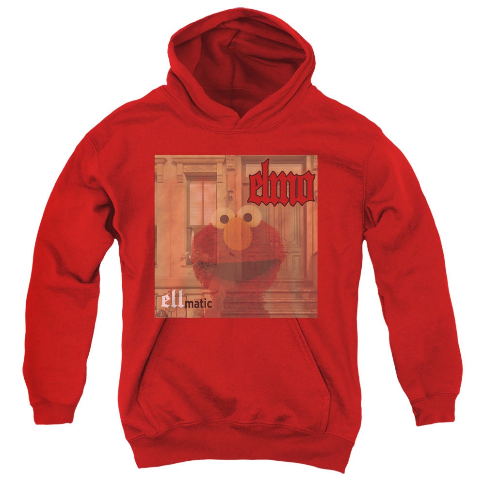 Sesame Street Elmo Ellmatic Kid's Red T-shirts - Etsy